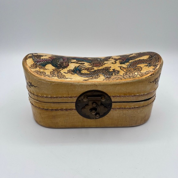 American Vintage | Accents | Vintage Asian Dragon Phoenix Decorative ...